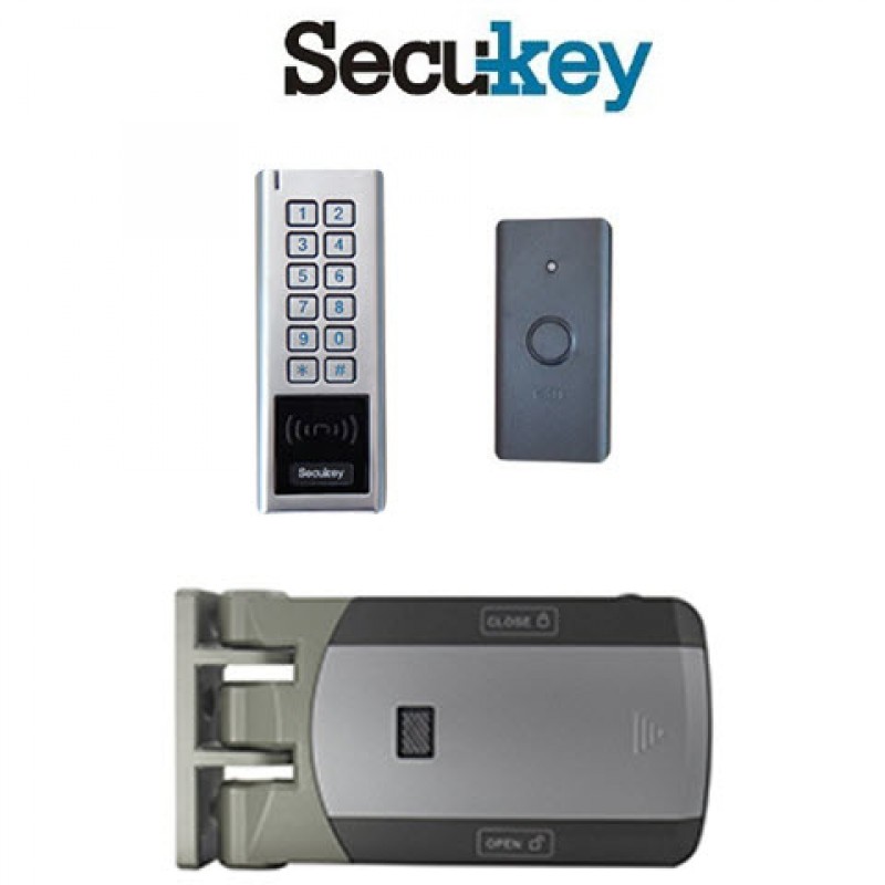 Ασύρματο SET ηλεκτροπύρου γυάλινης πόρτας SECUKEY D3 | | BTE Systems
